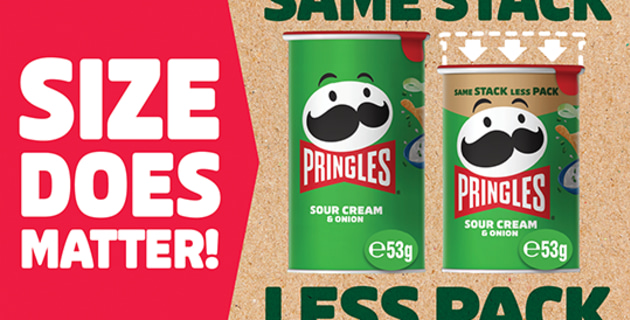 Pringles makes size count to lower impact - PKN Packaging News