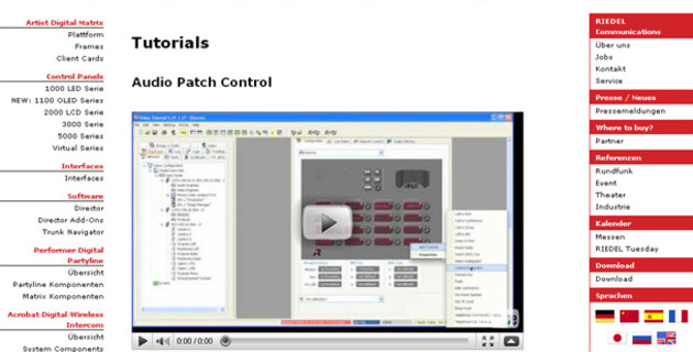 Riedel launches video tutorial series - Australian Defence Magazine