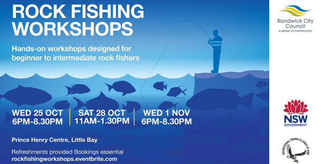 NSW Rock Fishing Workshops - Fishing World