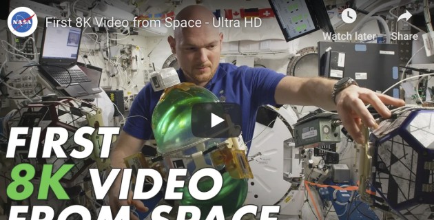 Video: NASA shares first 8K footage captured in space - Australian ...