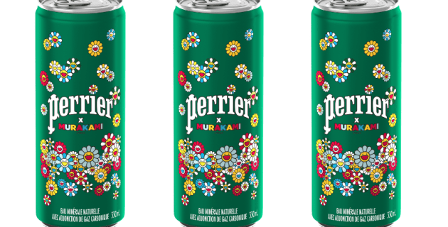 Perrier sparkles with Murakami design - PKN Packaging News