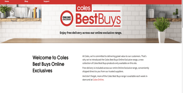 Coles launches online best buys platform - Food & Drink Business