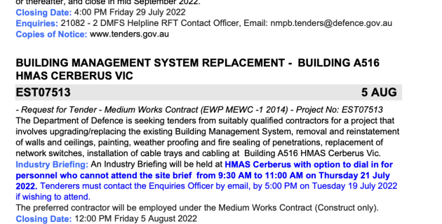 ADM Premium 690 Tenders - Australian Defence Magazine