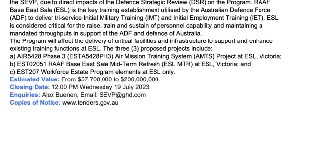 ADM Premium 734 Tenders - Australian Defence Magazine