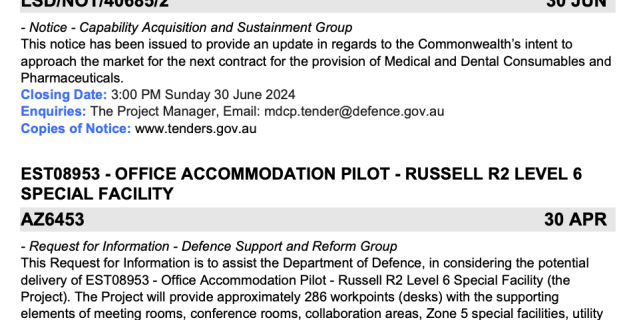 ADM Premium 770 Tenders - Australian Defence Magazine