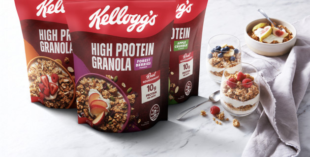 Kellogg’s launches high protein granola range - Food & Drink Business