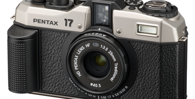 New film camera that shoots vertical half-frames – the Pentax 17 ...