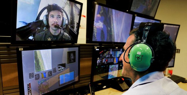 Unique eye tracking system installed on Hawk simulators - Australian ...