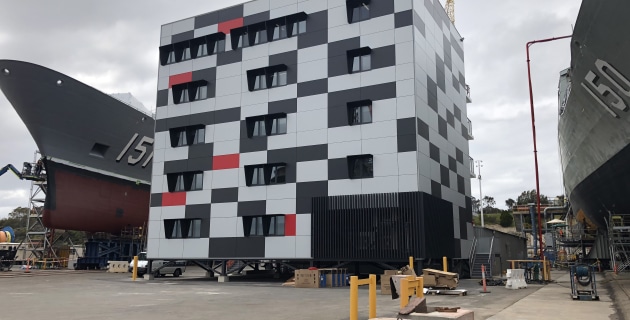 New shipside tower opens at Henderson - Australian Defence Magazine