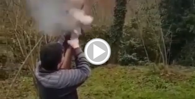 Exploding Shotgun - Sporting Shooter