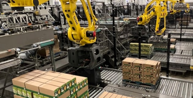 Sidel levels up Unilever's palletising - PKN Packaging News