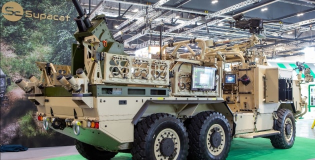Supacat showcases autonomous vehicles and integrated fires - Australian Defence Magazine