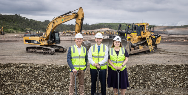 First sod turned on Frucor Suntory’s Ipswich build - Food & Drink Business