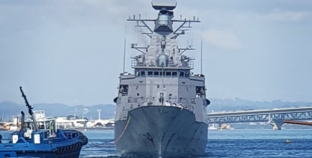 HMNZS Te Kaha returns to NZ - Australian Defence Magazine