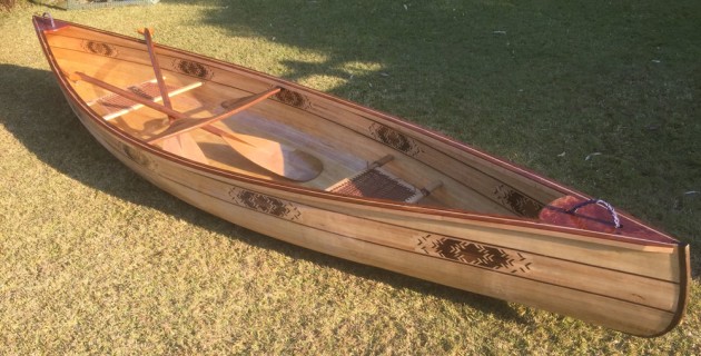 Daniel Train's Canadian Strip Plank Canoe - Australian Wood Review