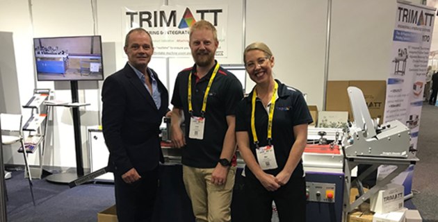 Trimatt 1170 sales soar at PacPrint - Print21