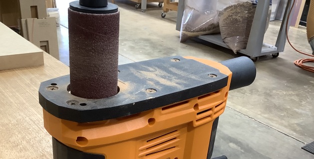 Triton portable spindle sander store