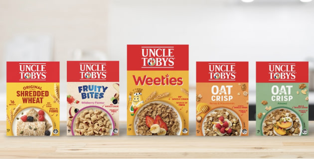 Uncle Tobys rolls out new packaging - Food & Drink Business