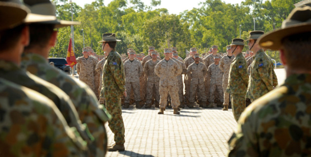 The 2014 rotation of US Marines through northern Australia commences ...