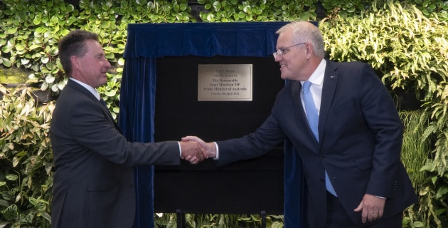 PM opens VACC House - Australasian Paint & Panel