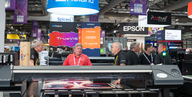 VISUAL IMPACT STANDS FULLY BOOKED - Print21