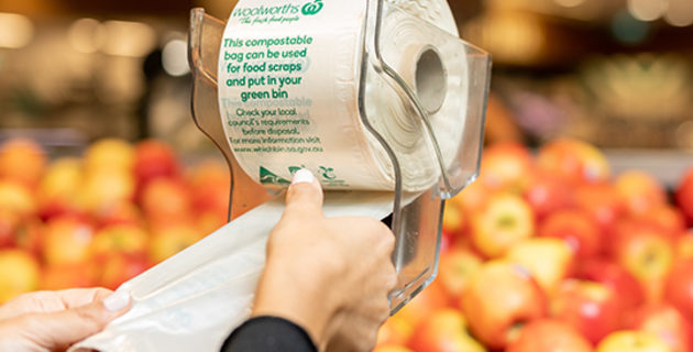 Woolworths rolls out compostable bags in SA - PKN Packaging News