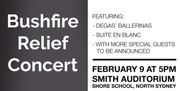 Bushfire Relief Concert - Dance Australia