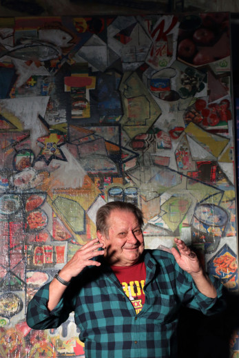 IAN SMITH, 65, Australian painter. - Australian Photography