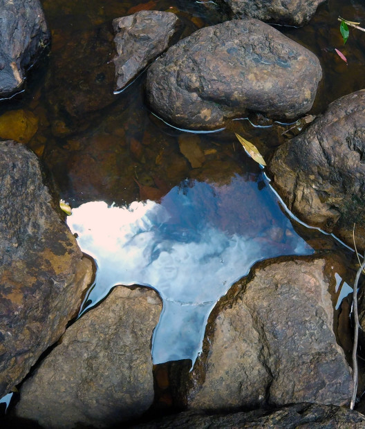 Puddle of Skies - Australian Photography