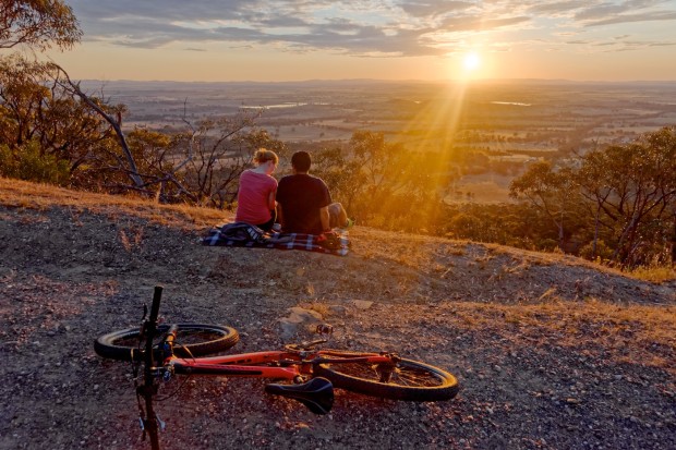Sunset Viewing - Australian Photography