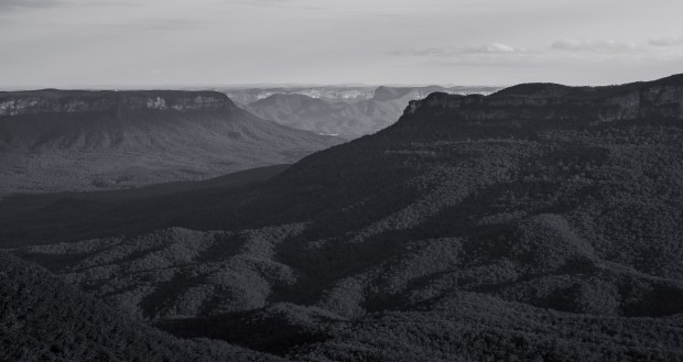Blue Mountain Shades - Australian Photography