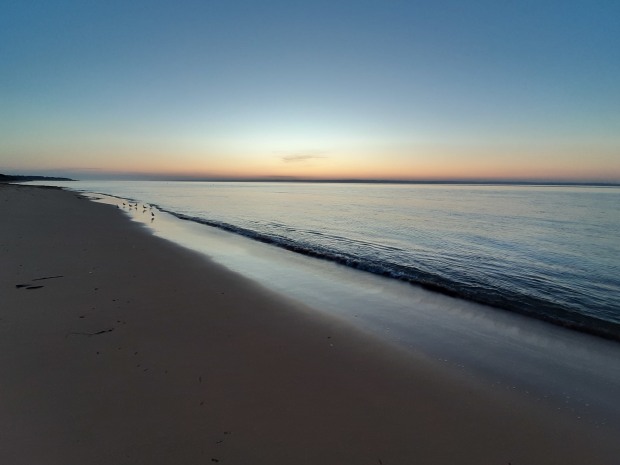 Beach Sunset Lines - Australian Photography