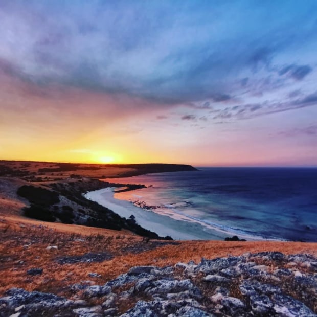 Stokes Bay sunset beauty - The Landscape Awards