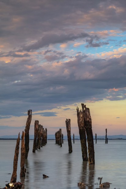 Tenby Point Jetty, Reverse Sunset - The Landscape Awards