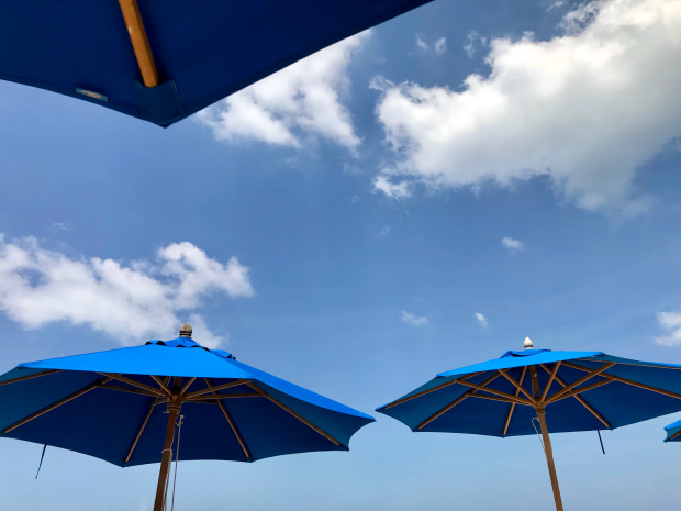 Beach Brollies - Australian Photography