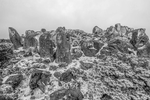 Frosty Stone of Mt Kunanyi - The Mono Awards
