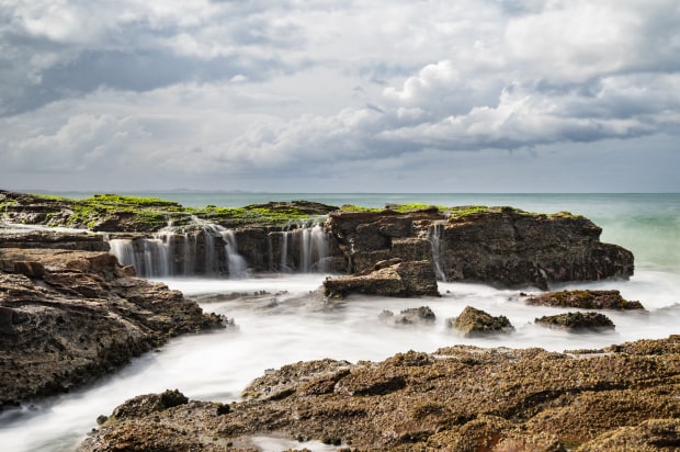 Rock Pool Waterfalls - Australian Photography