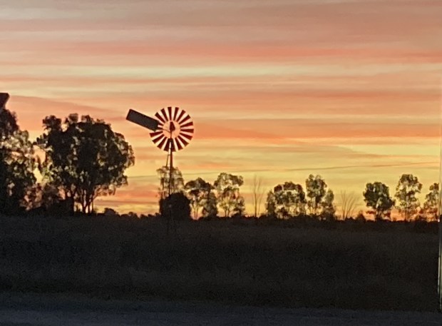 Sunset at RFDS Dubbo - The Landscape Awards